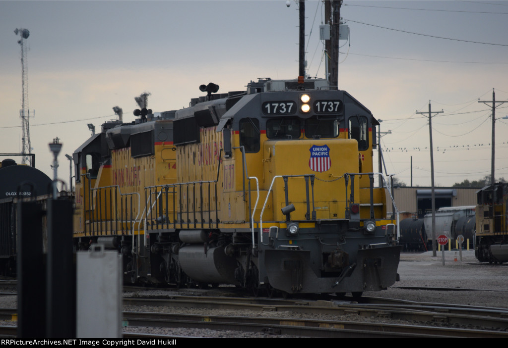 UP Engine 1737, Des Moines IA